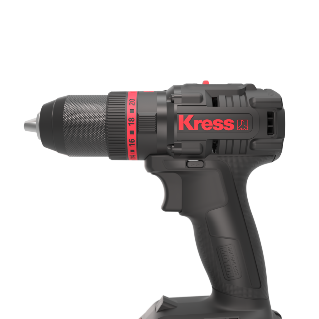KUC30 - 20V Brushless 55Nm Hammer Drill Kit - Kresstools.com