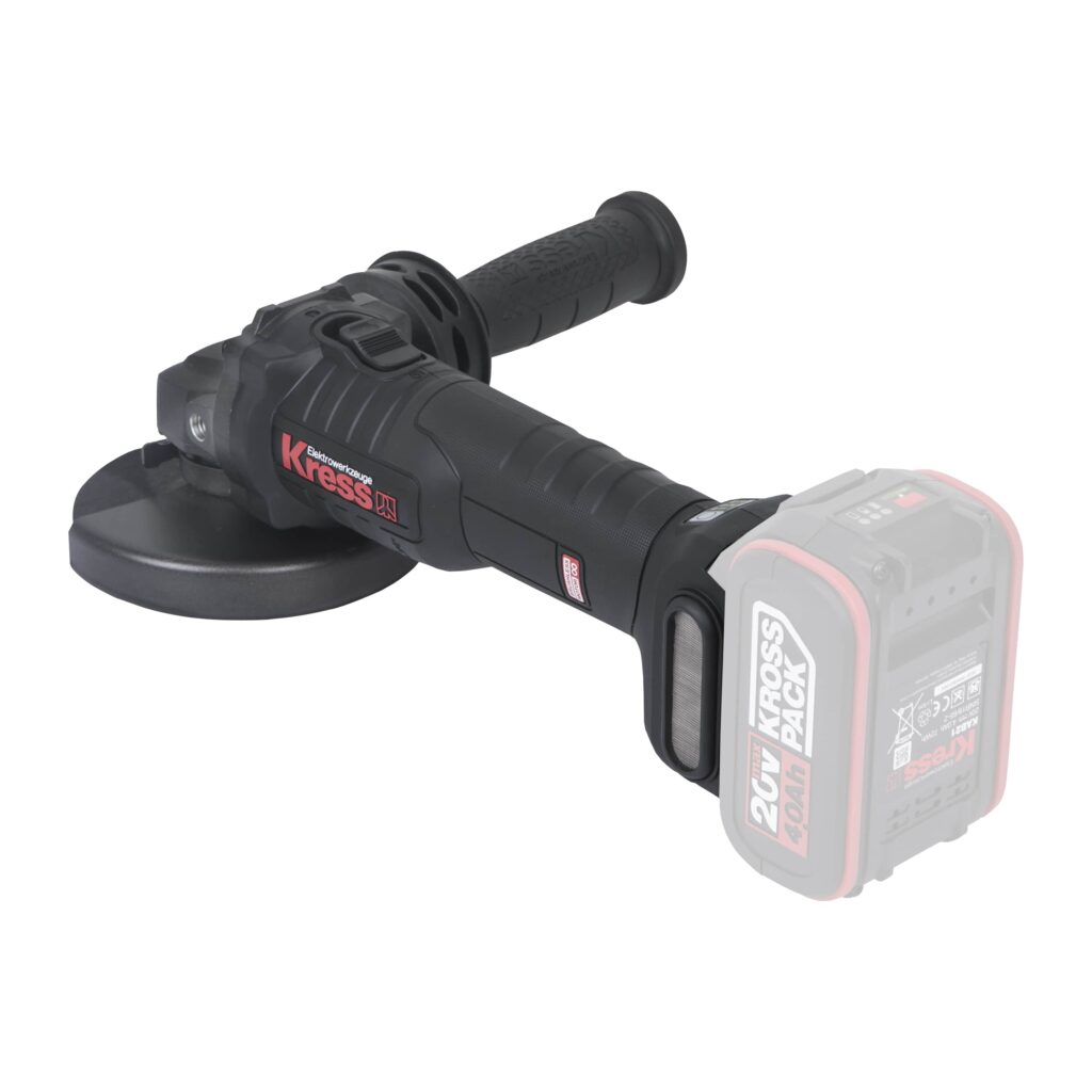 KUH10.9 - 20V Brushless 125mm 3 Speed Angle Grinder Skin - Kresstools.com