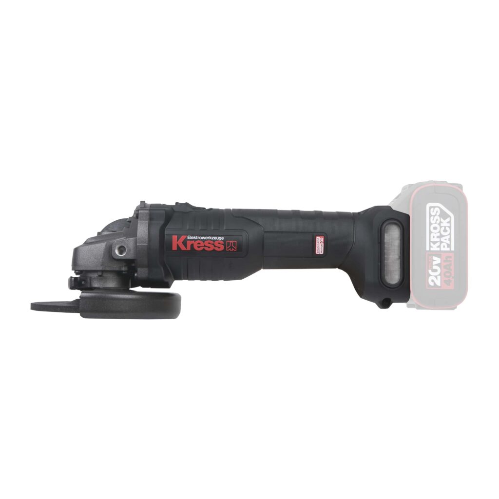 KUH10.9 - 20V Brushless 125mm 3 Speed Angle Grinder Skin - Kress